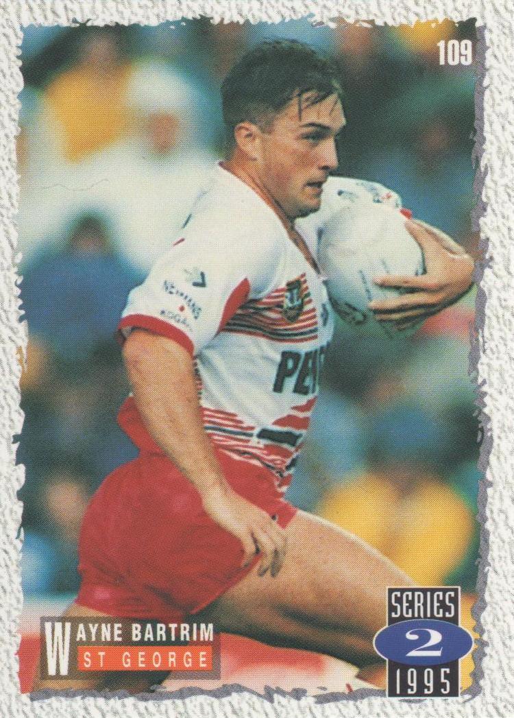 1995 Dynamic S2 Common #109 Wayne Bartrim - St George | Gimko