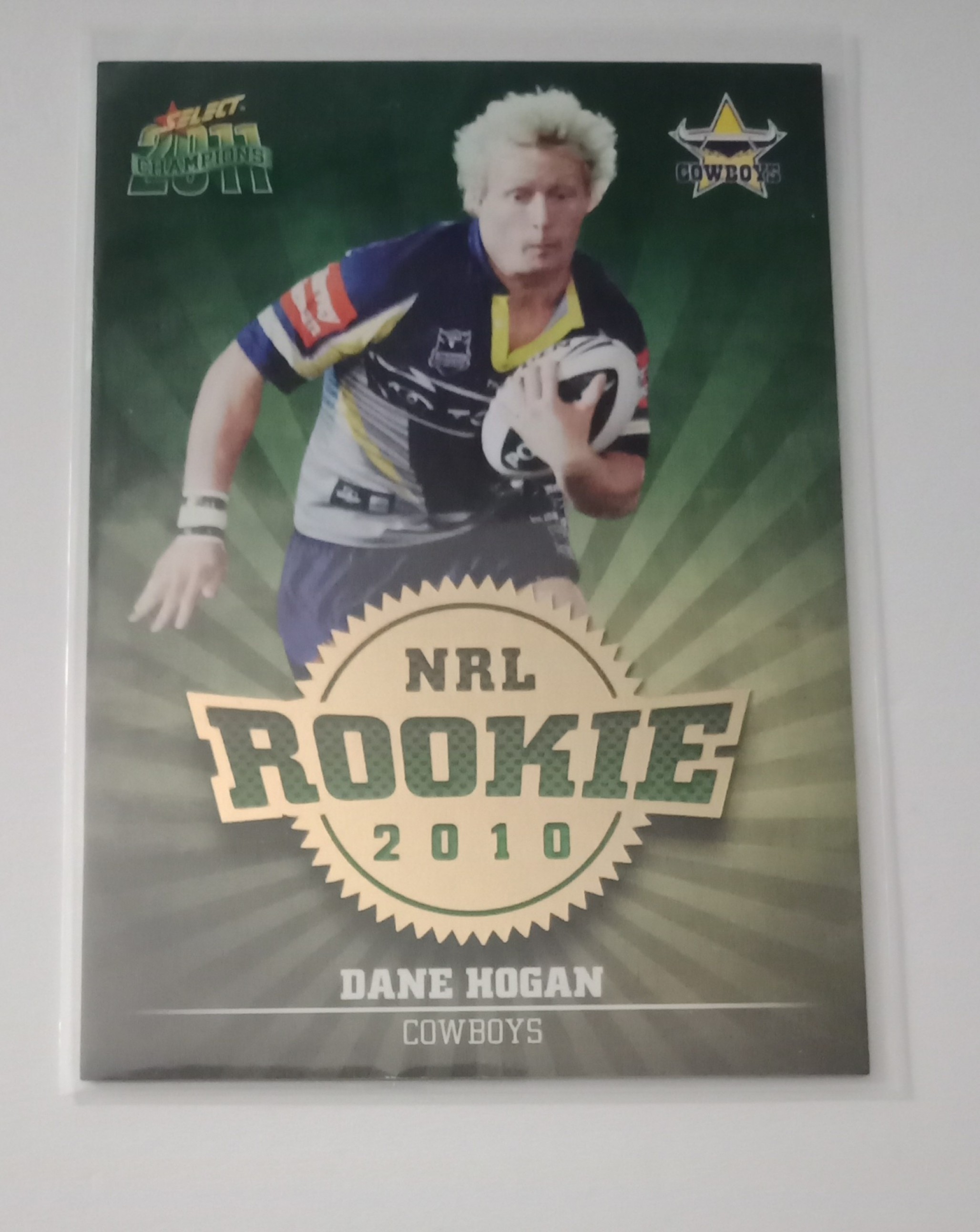 2011 NRL SELECT CHAMPIONS ROOKIE CARD NORTH QUEENSLAND COWBOYS #R34 ...