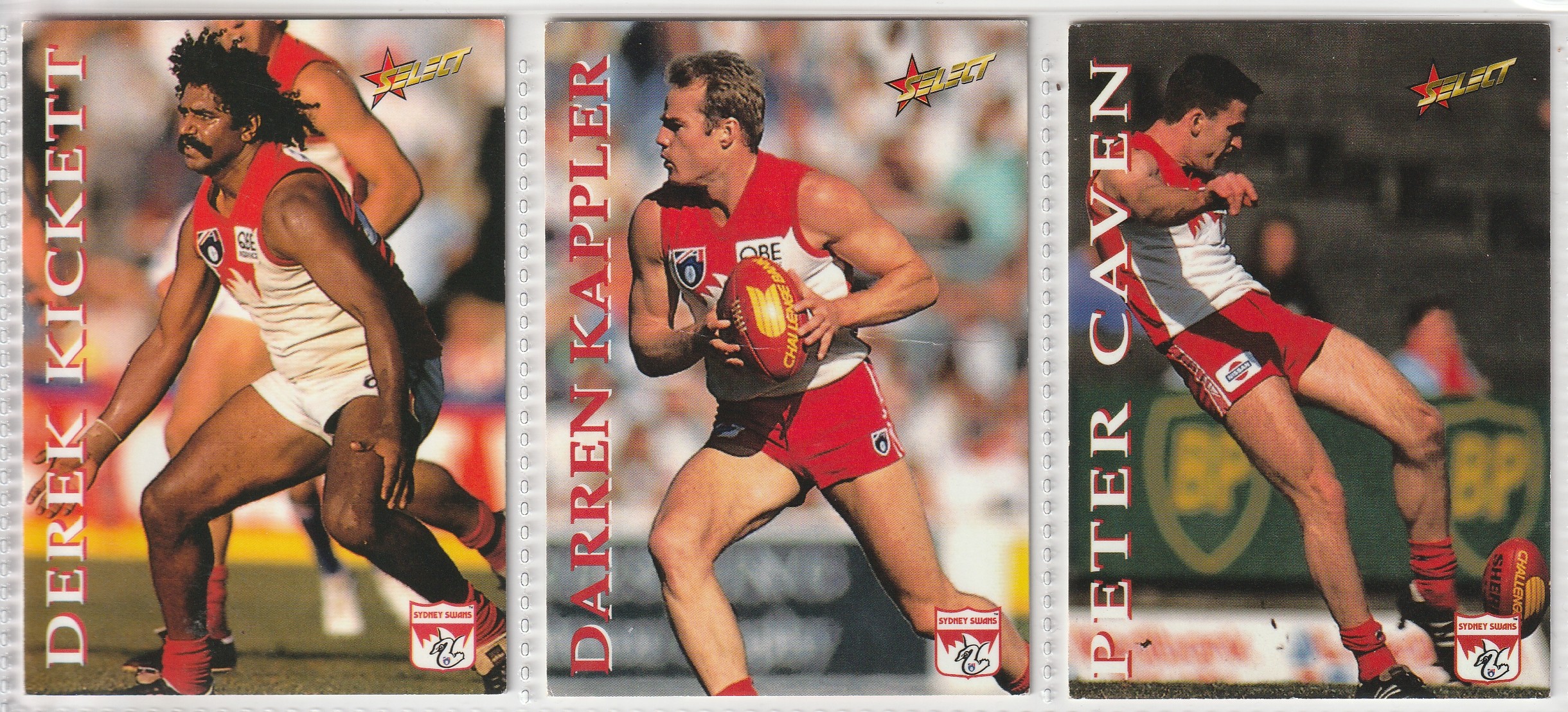 1995 AFL SELECT Series 1 - 218 DEREK KICKETT 🏉💥🏉💥🏉 AFLPA | Gimko